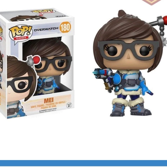 Pop Television | Toys | Funko Pop Games Overwatch Mei 8 New In Original ...